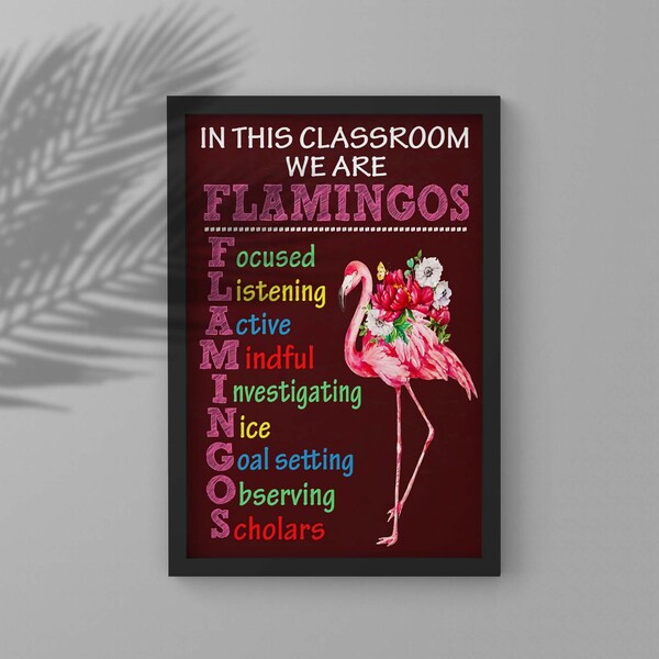Classroom Rules Canvas - Etsy