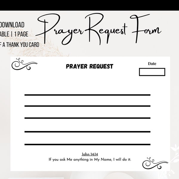 Prayer Request Box - Etsy