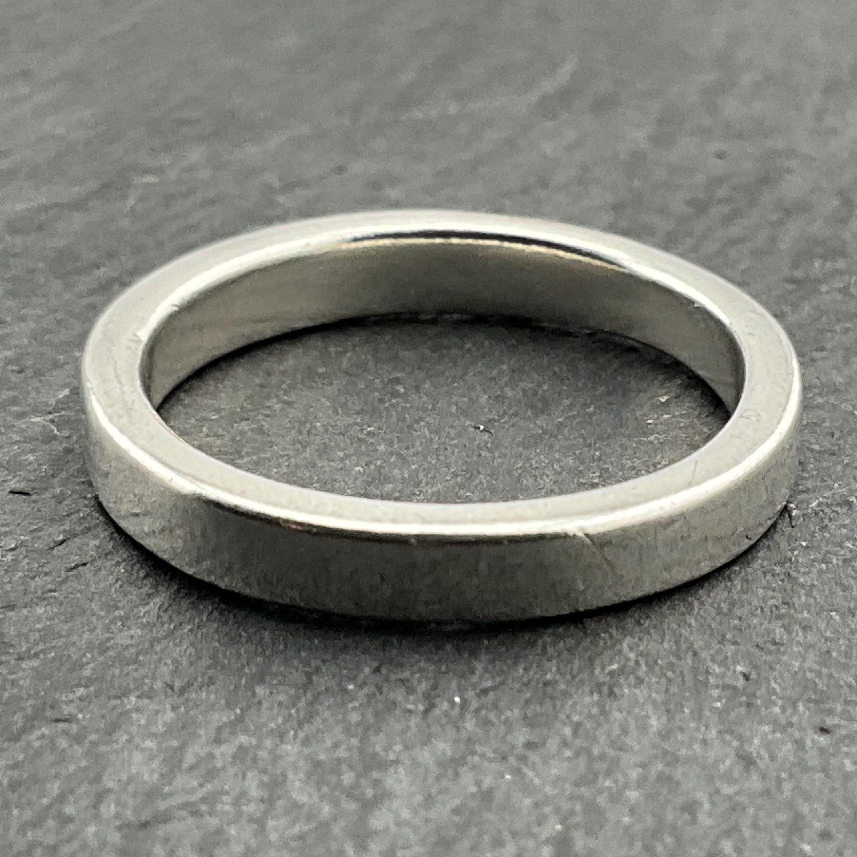 Vintage Sterling Silver Spacer Stacker Band Ring, UK Size P, US Size 7 ...