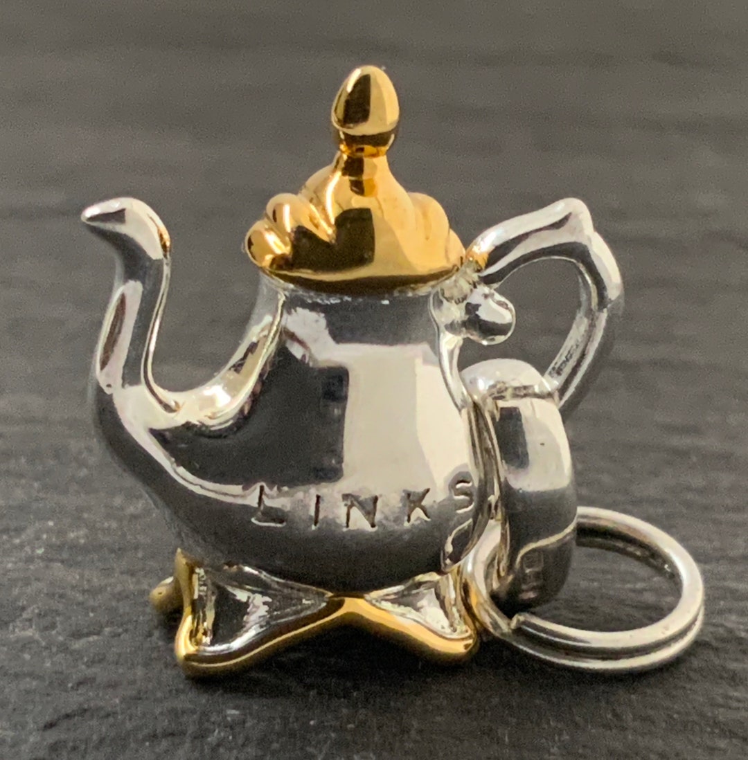 Genuine Links of London Sterling Silver Genie Lamp Charm - Etsy
