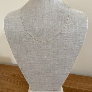 Fine Solid 9ct Gold Necklace Chain | Etsy UK