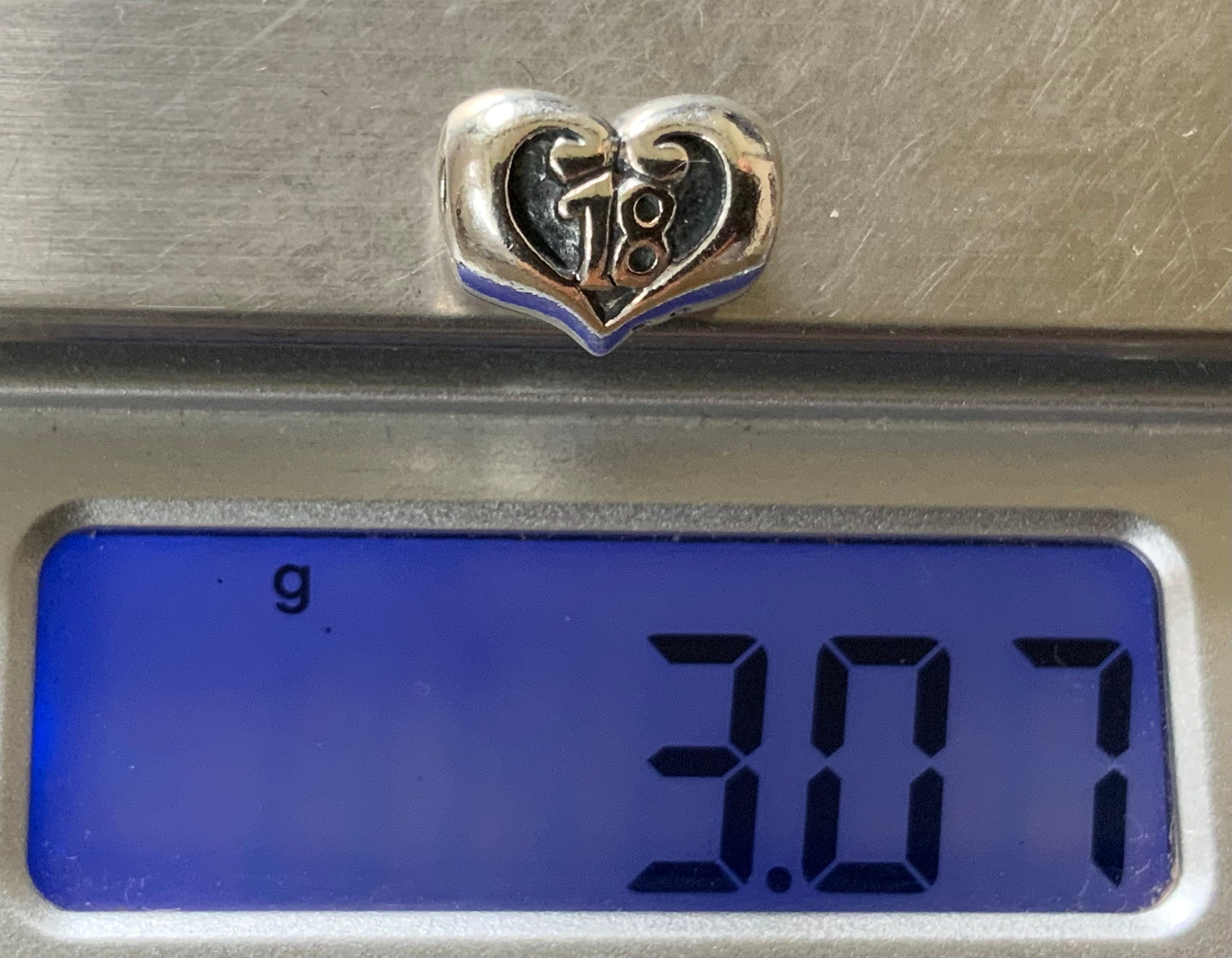 Number 18 Heart