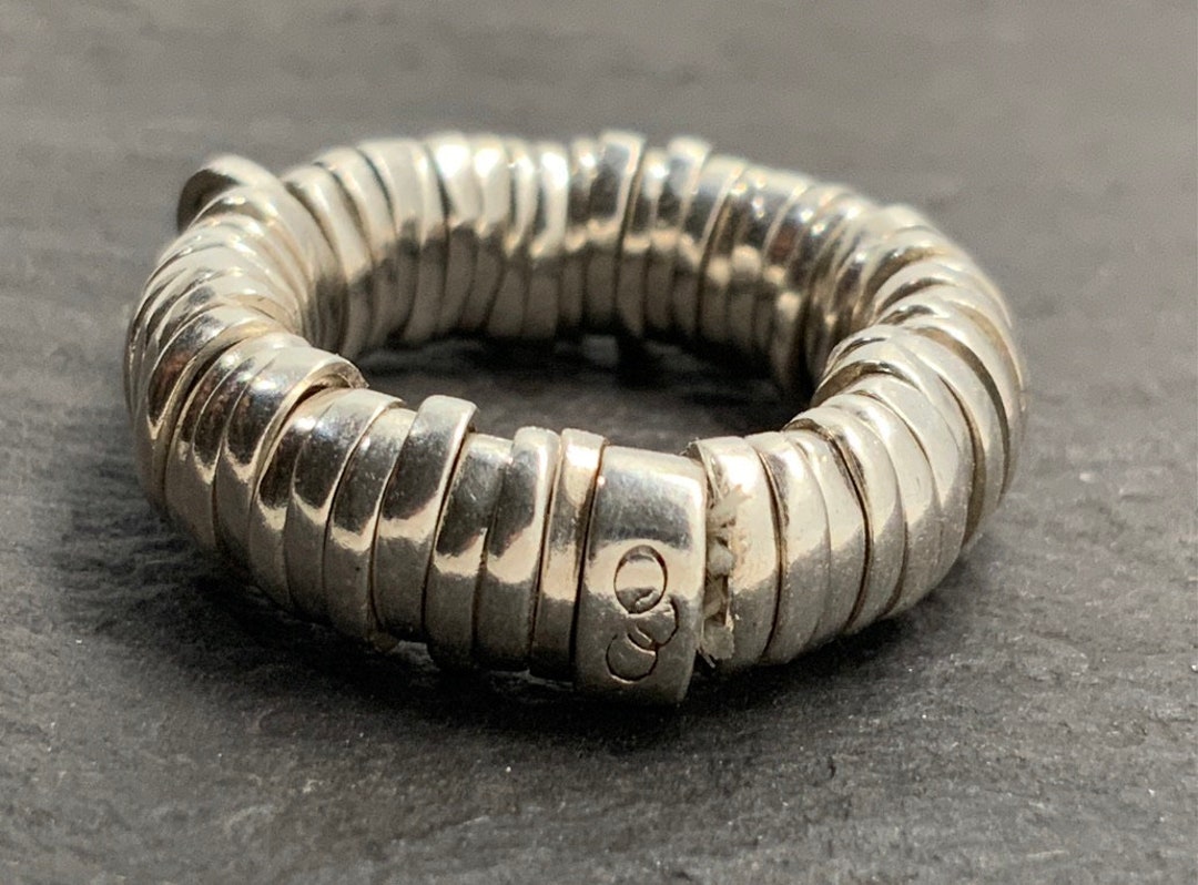 Genuine Links of London Sterling Silver Sweetie Ring, UK Size L, US ...