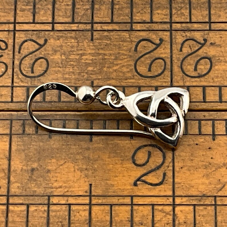 Genuine Kit Heath Sterling Silver Celtic Knot Dangle Earrings - Etsy UK