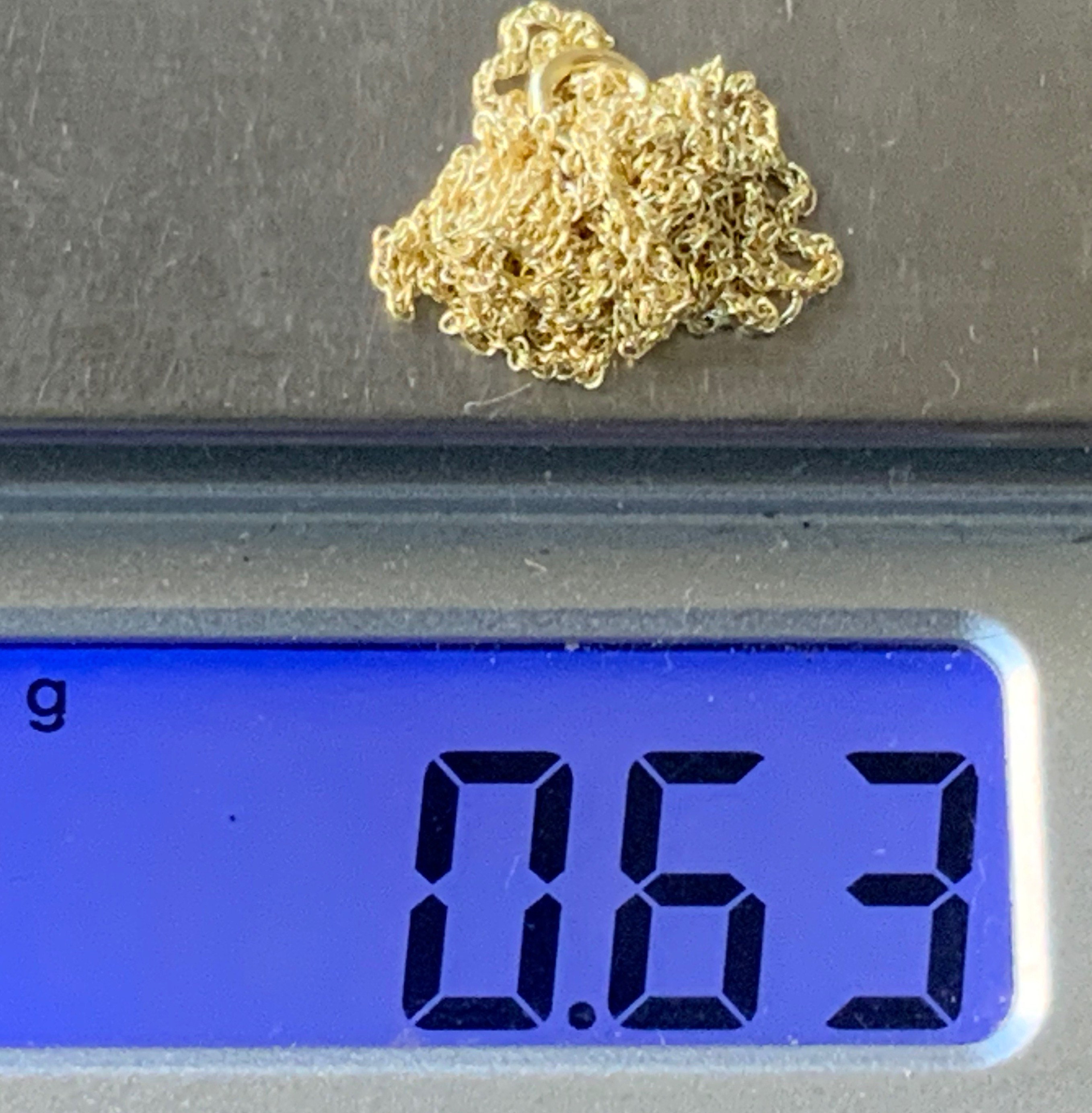 Fine Solid 9ct Gold Necklace Chain | Etsy UK