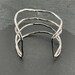 Vintage Heavy Sterling Silver Large Rustic Multi-band Torc Bangle - Etsy