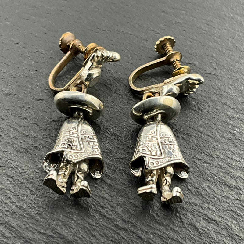 Sombrero Dangle Earrings - Etsy UK