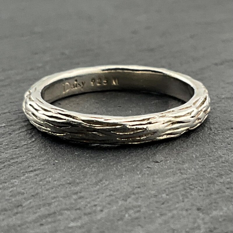 Wood Grain Ring - Etsy