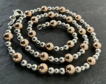 Sterling Silver 925 2MM Bead Ball Link Chain Necklace Diamond - Etsy