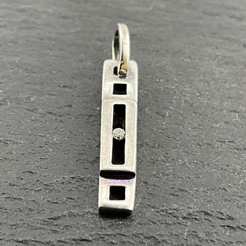 Genuine Kit Heath Diamond Sterling Silver Pendant Necklace - Etsy