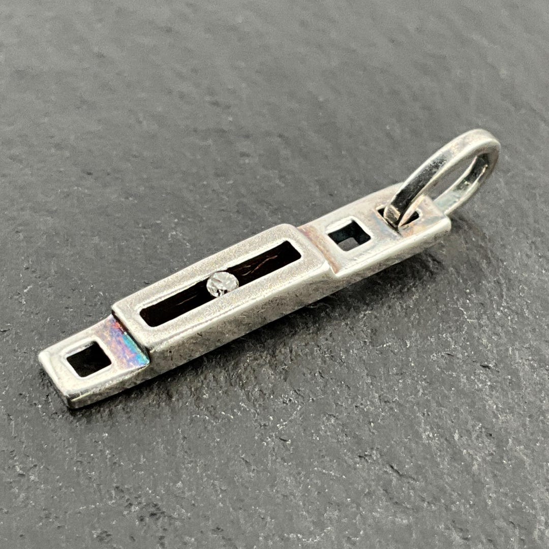 Genuine Kit Heath Diamond Sterling Silver Pendant Necklace - Etsy