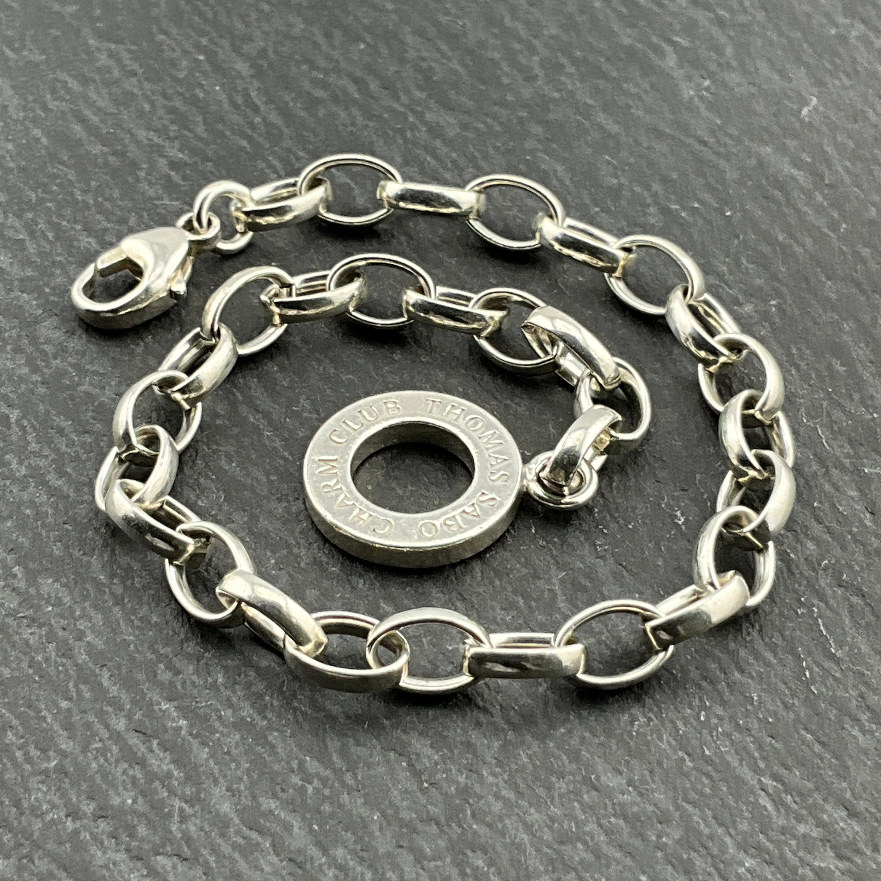 Genuine Thomas Sabo Sterling Silver Charm Bracelet