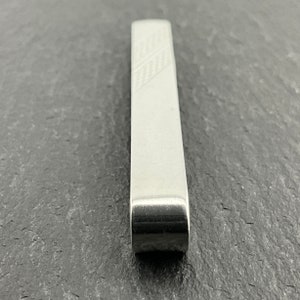Vintage Solid Sterling Silver Tie Slide - Etsy
