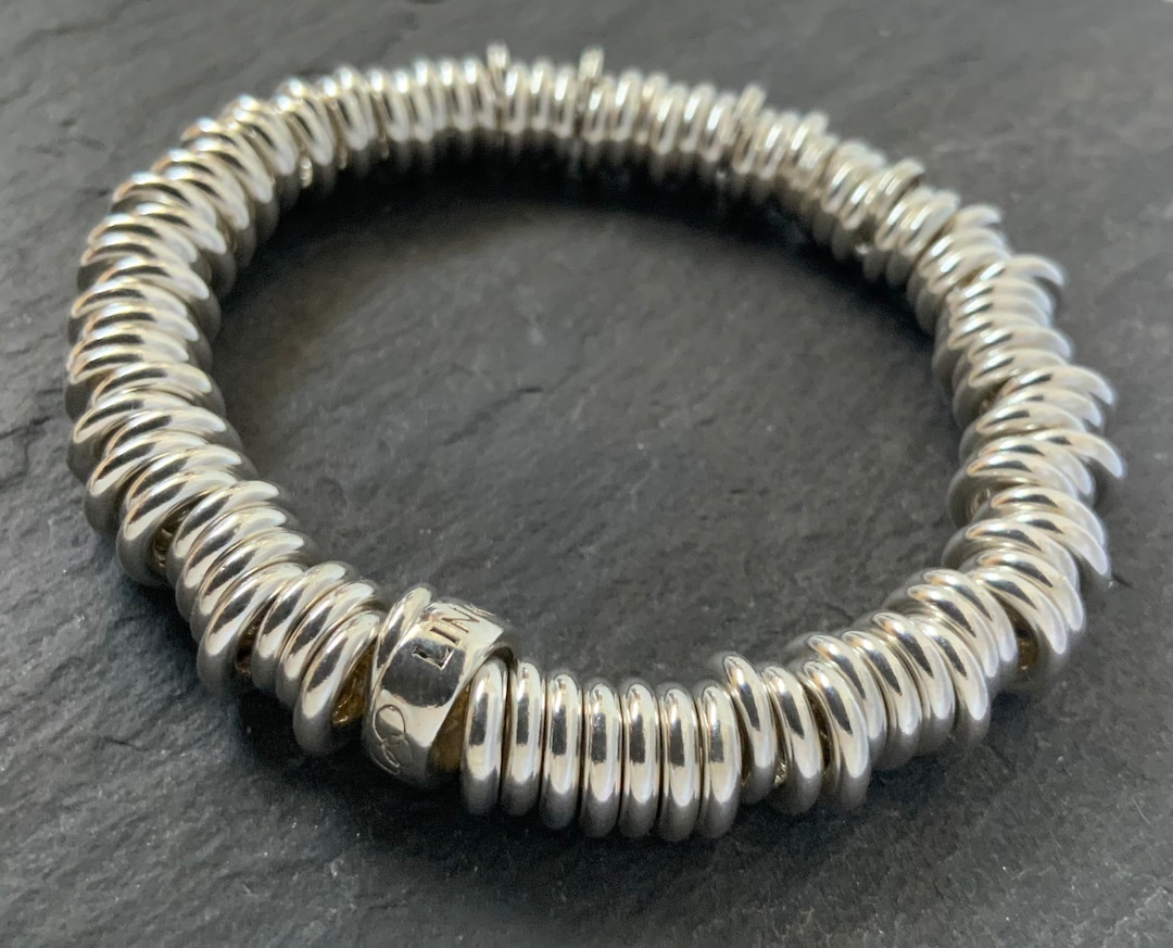 Genuine Links of London Heavy Sterling Silver Charm Sweetie Bracelet - Etsy