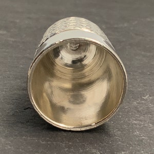 Vintage Sterling Silver Thimble - Etsy