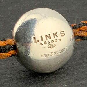 Genuine Links of London Sterling Silver Friendship Bracelet - Etsy