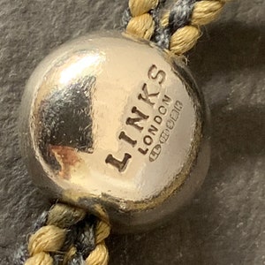 Genuine Links of London Sterling Silver Friendship Bracelet - Etsy