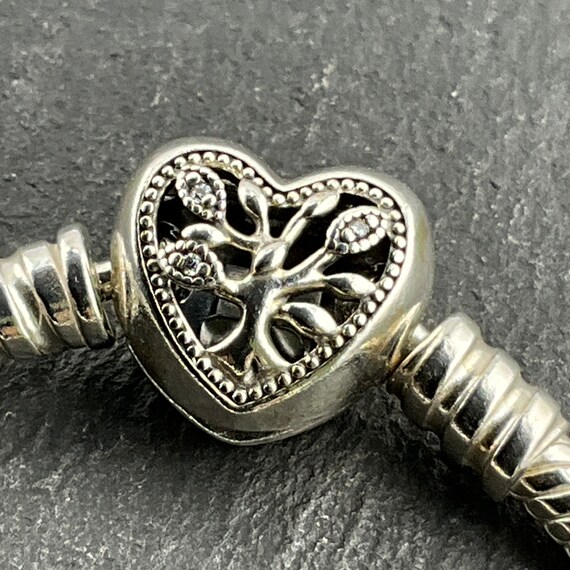 Genuine Pandora Sterling Silver Family Tree Heart Bra… - Gem