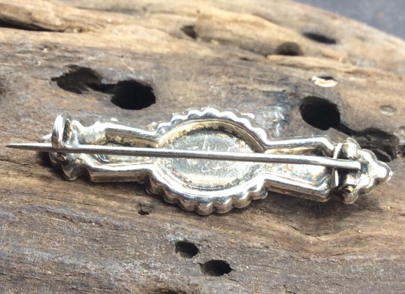 Vintage Silver Victorian Sweetheart Brooch - Etsy