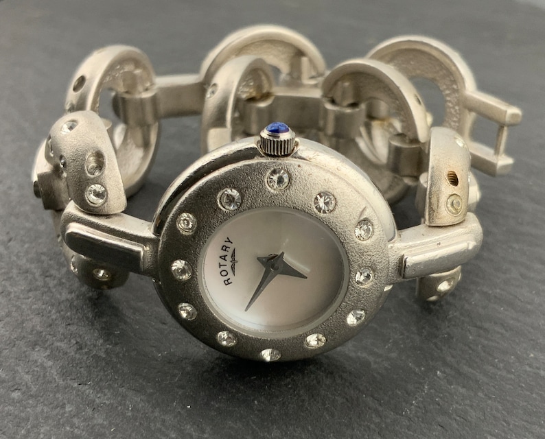 Vintage Solid Sterling Silver Rotary Wrist Watch - Etsy