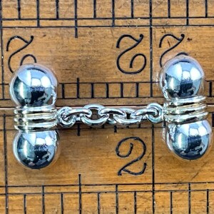 Genuine Links of London Solid Sterling Silver Cufflinks - Etsy