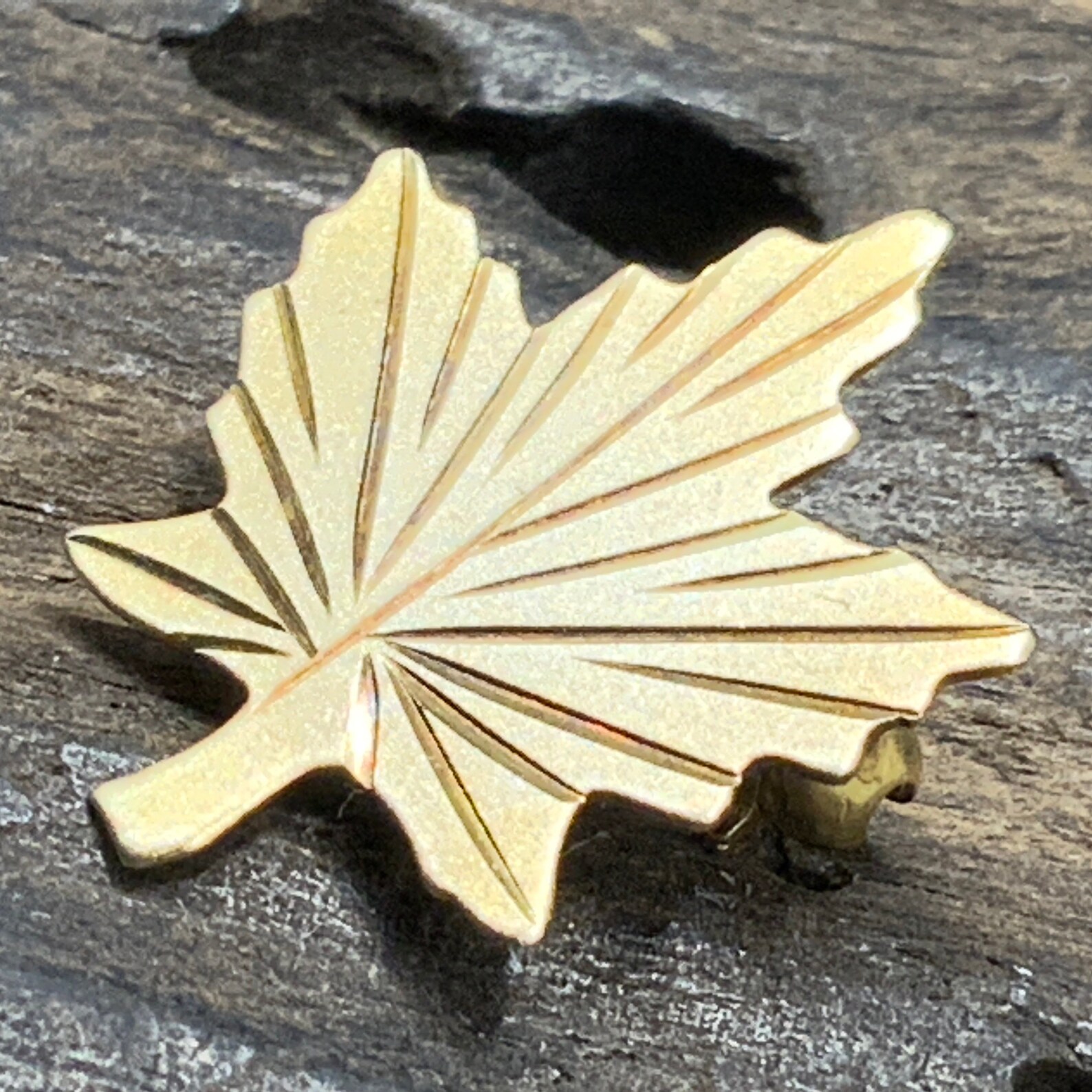 Vintage Sterling Silver Canadian Maple Leaf Brooch - Etsy UK
