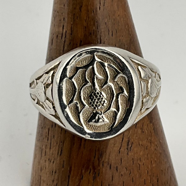 Thistle Ring - Etsy