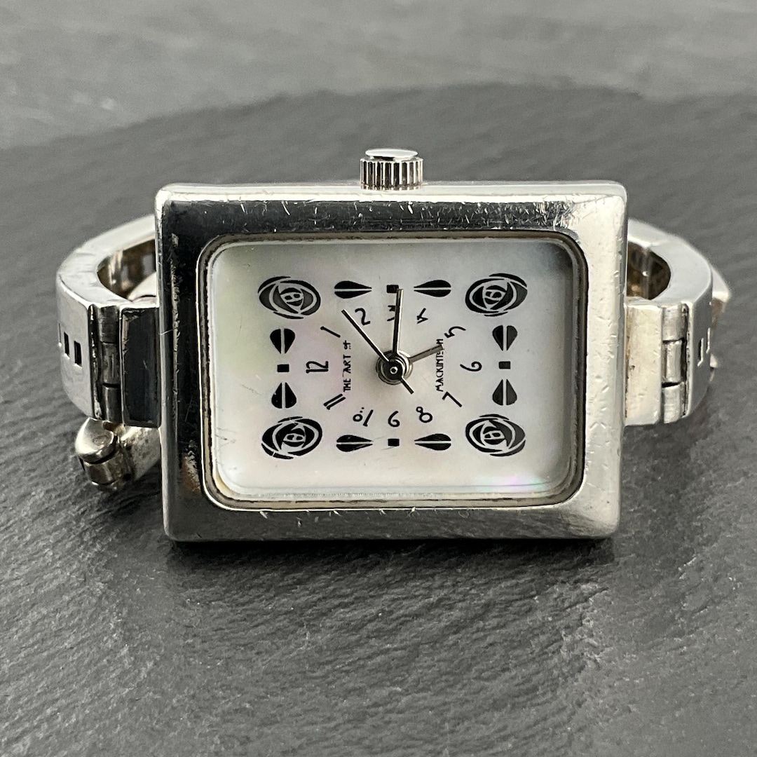 Vintage Solid Sterling Silver Wrist Watch - Etsy