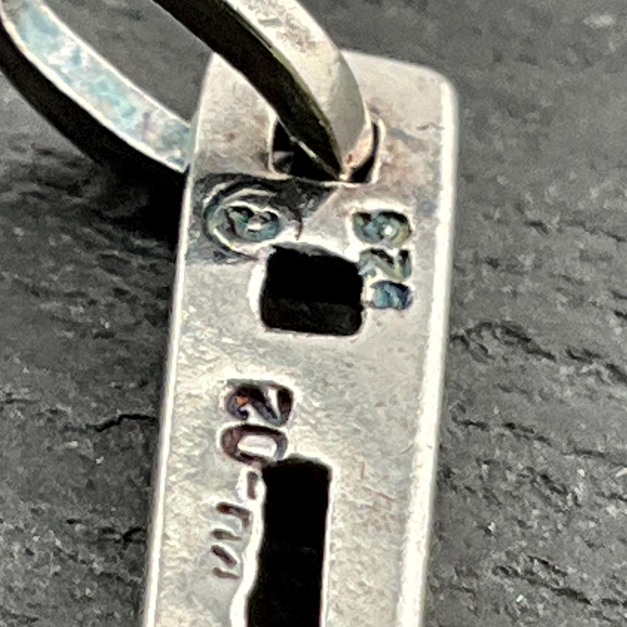 Genuine Kit Heath Diamond Sterling Silver Pendant Necklace - Etsy