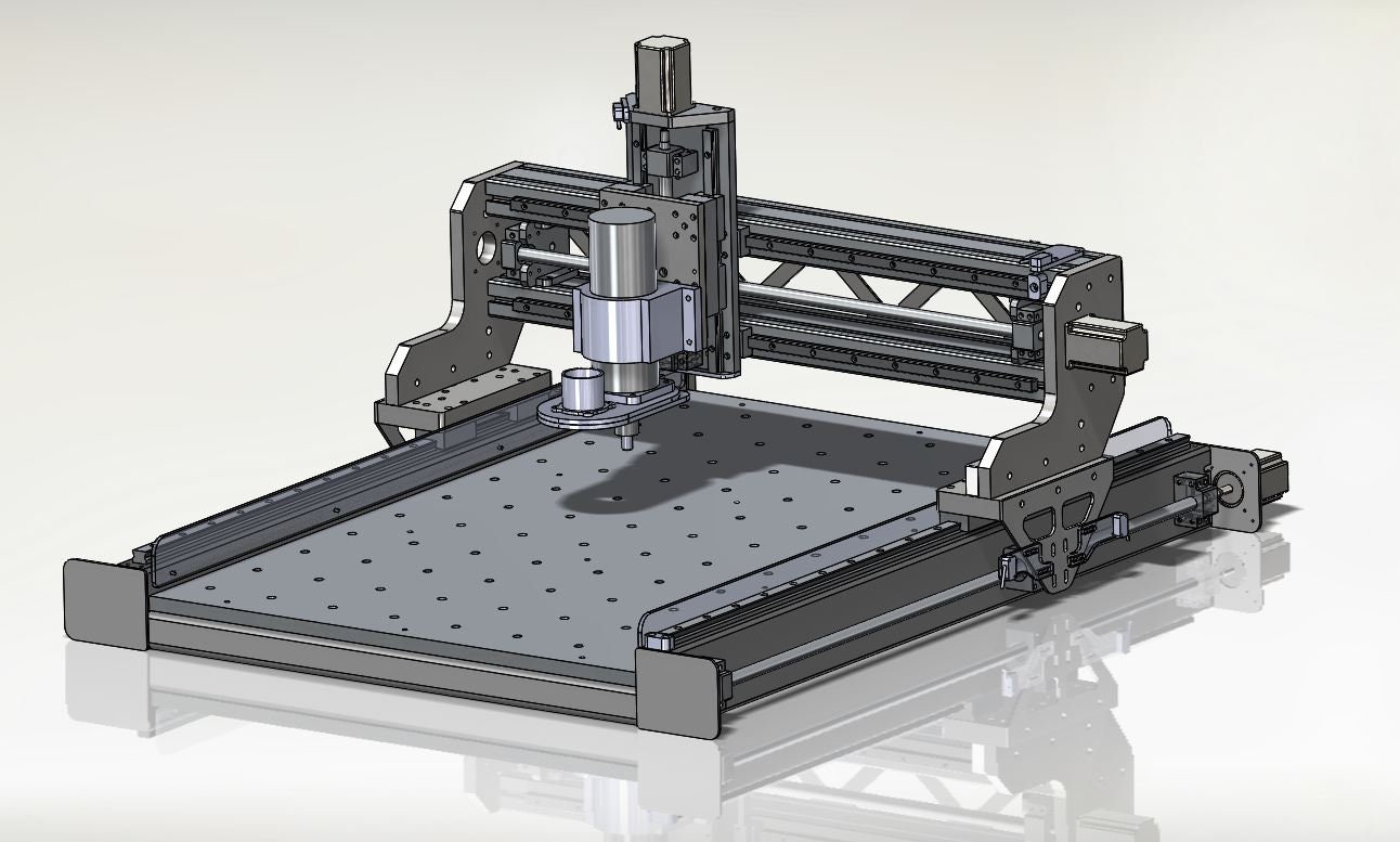 DIY CNC Router Milling Machine 3D Model - Etsy