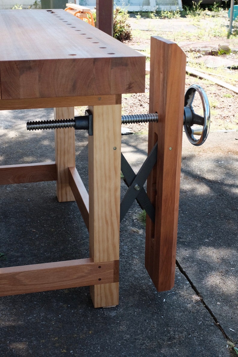 Hybrid Moravian/roubo Workbench 3D Model - Etsy