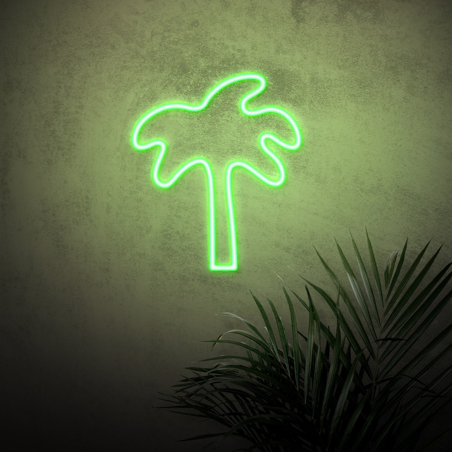 Coconut Tree Neon Sign Neon Light Sign Custom Name Neon | Etsy
