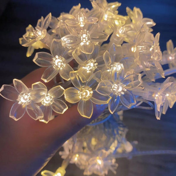 Shop Flower String Lights Online - Etsy