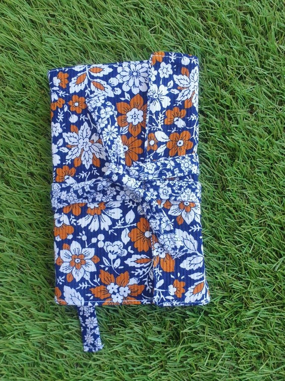 Adaptable Cotton Book Cover for Pocket Size - Etsy
