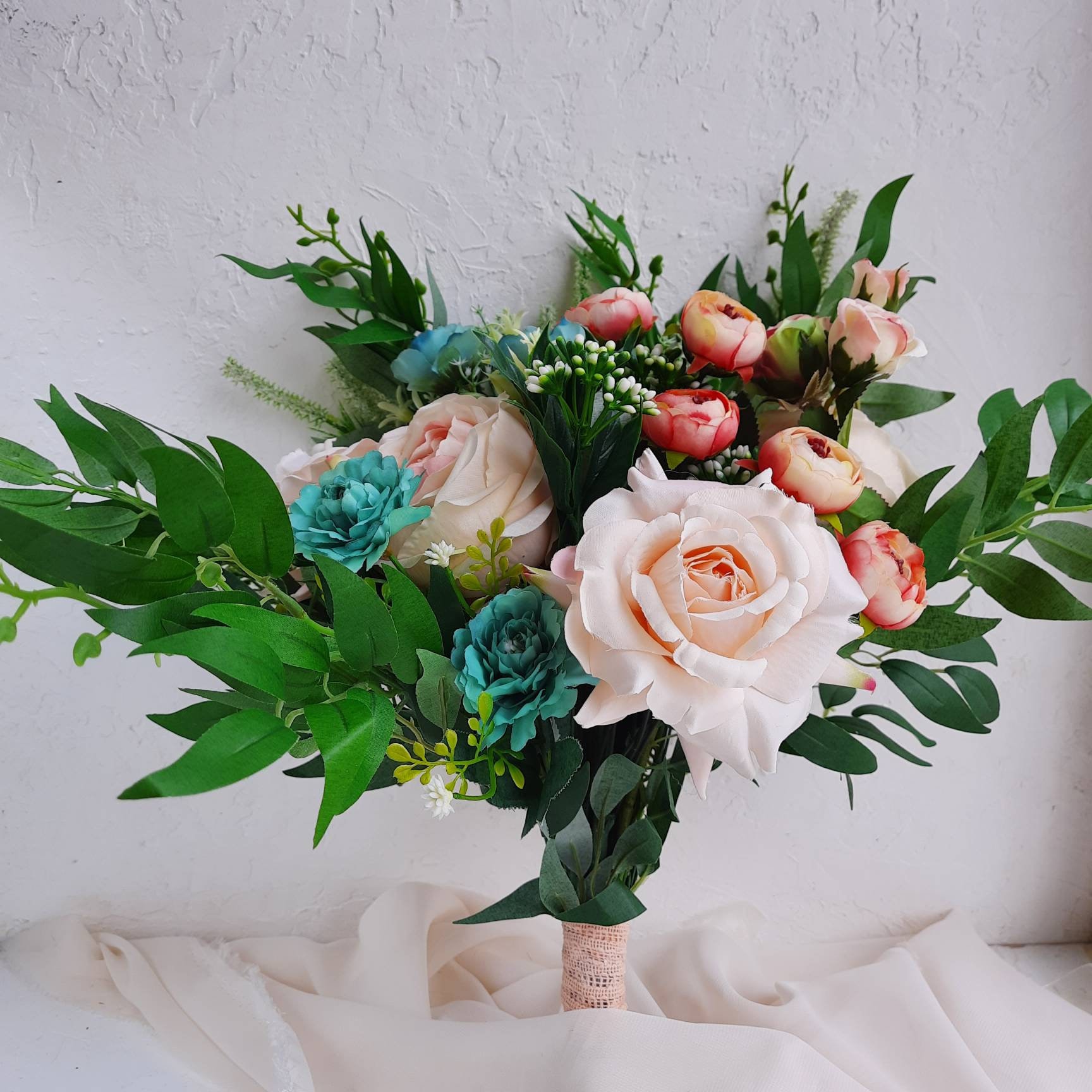 Mint Green Flower Arrangements