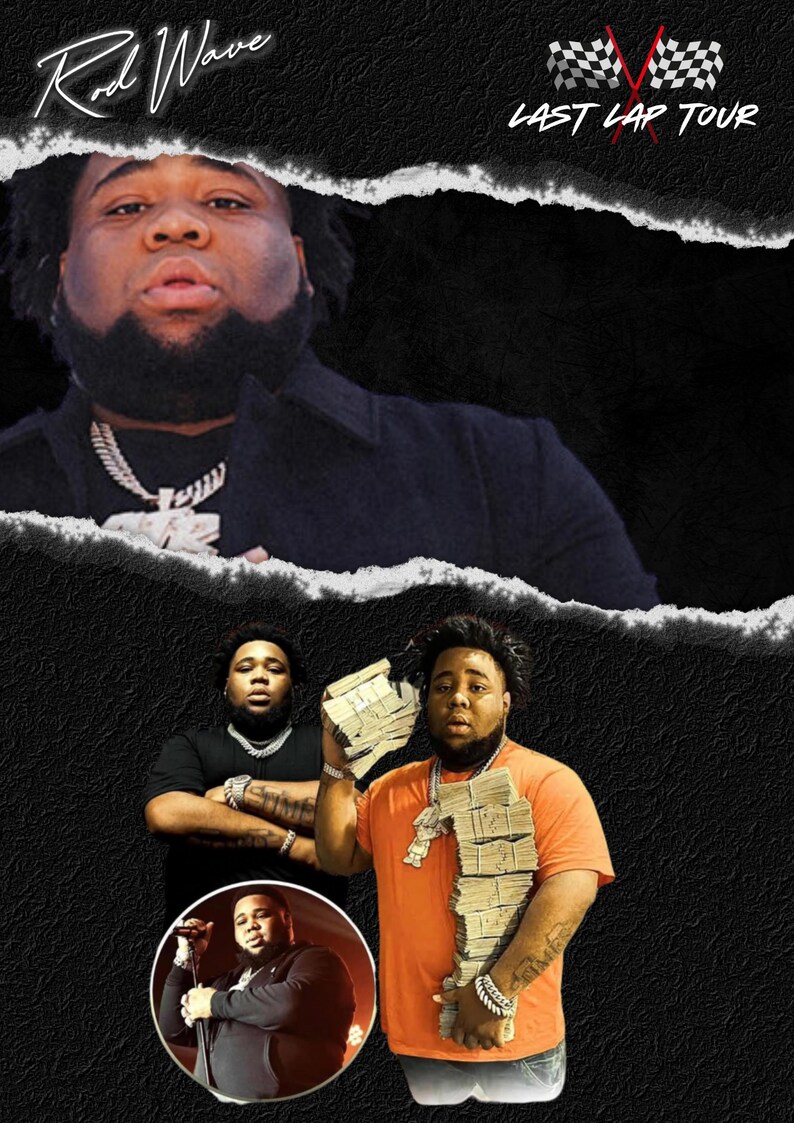 Rod Wave Bundle Png, Last Lap Tour Png, Rod Wave Concert, Where TF is ...