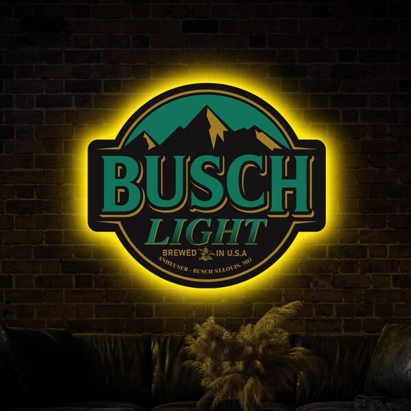 Bush Light Bar Sign - Etsy