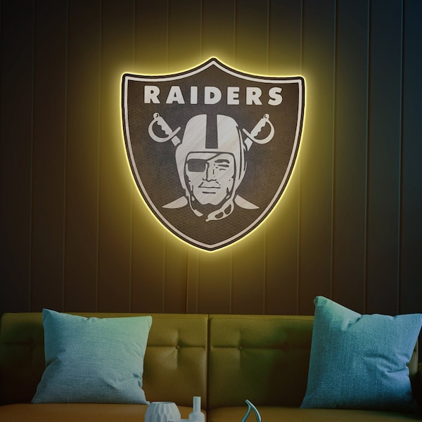 Raiders Wall Art - Etsy