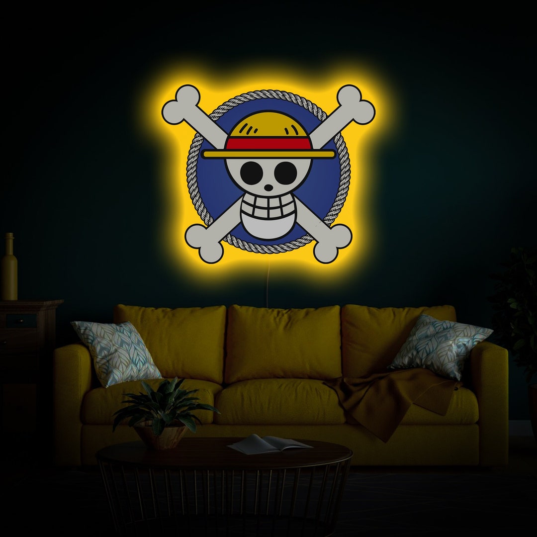 One Piece Neon Sign, One Piece Anime Light, One Piece Led Sign, One ...