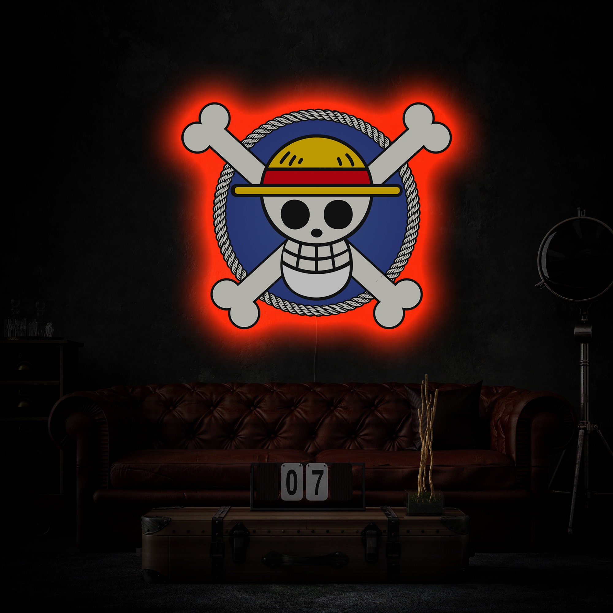 One Piece Neon Sign, One Piece Anime Light, One Piece Led Sign, One ...