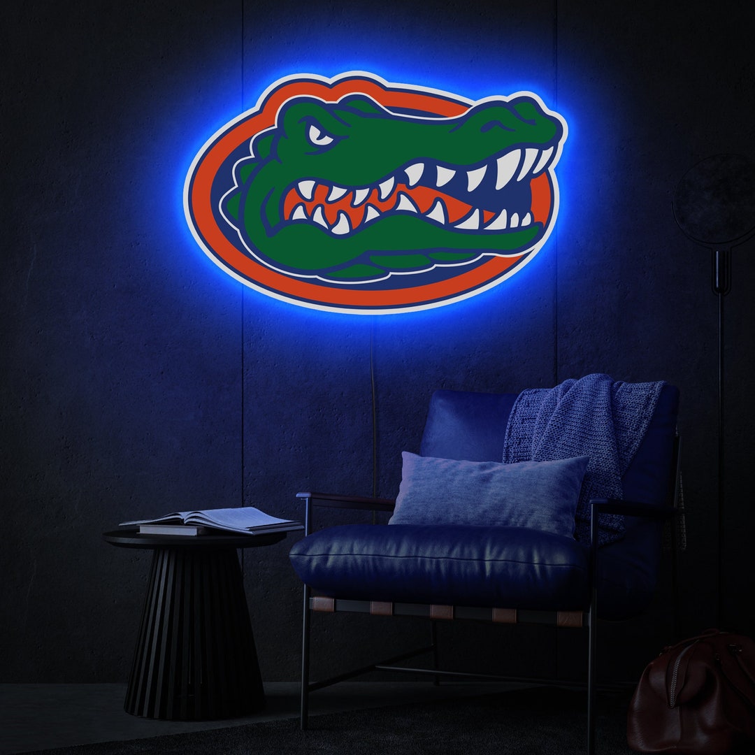 Florida Gators Neon Sign, Florida Gators Logo, Florida Gators Gift ...