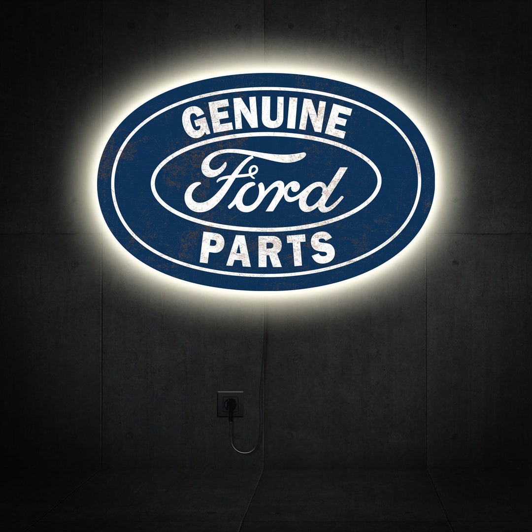 Ford Neon Light, Ford Light Sign, Ford Logo, Ford Gift, Garage Neon ...