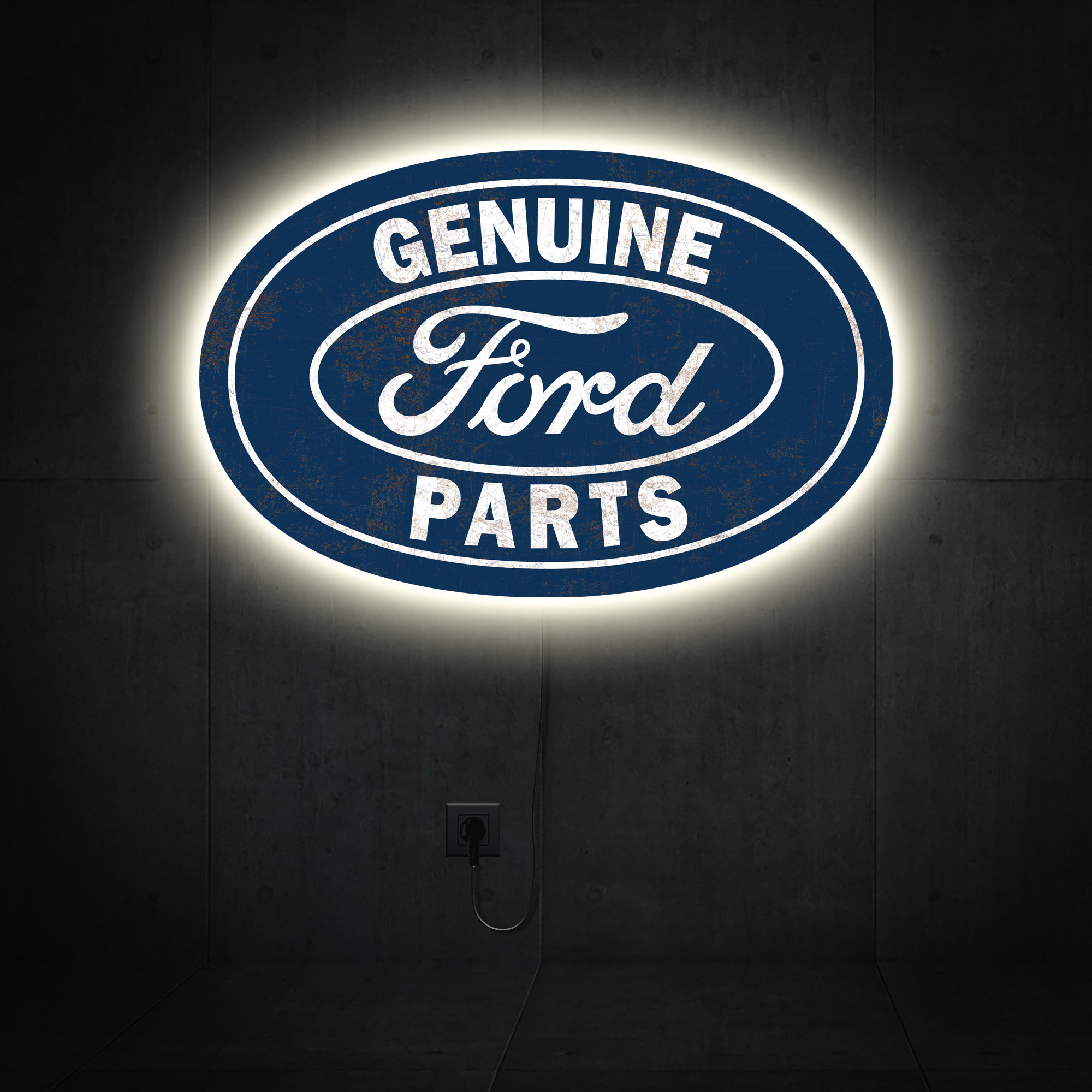 Ford Neon Sign, Ford Led Sign, Ford Logo, Ford Garage Sign, Ford Gift ...