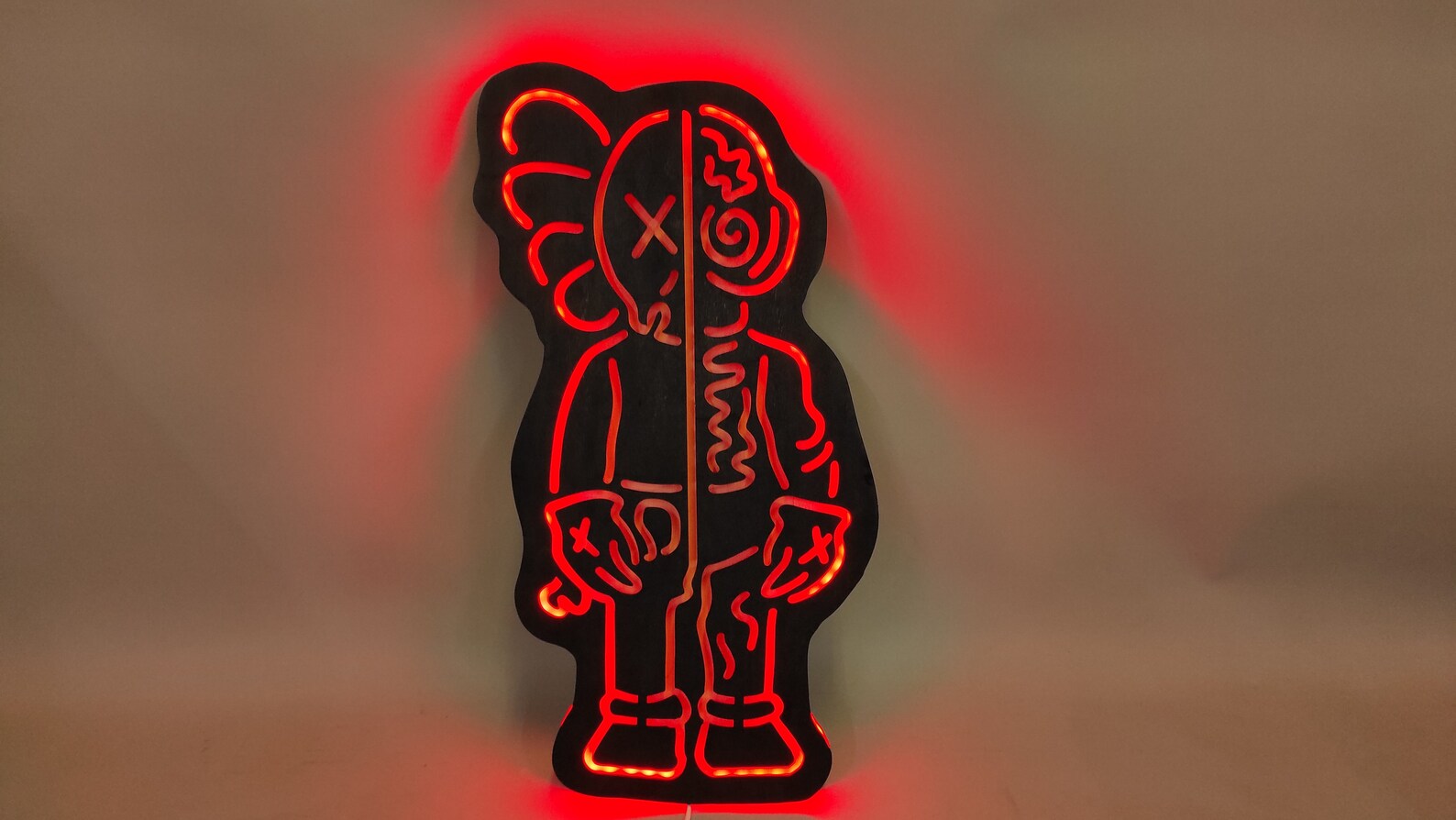 Kaws Neon Sign, Kaws Led Sign, Kaws Sign, Kaws Light Sign, Kaws Neon ...