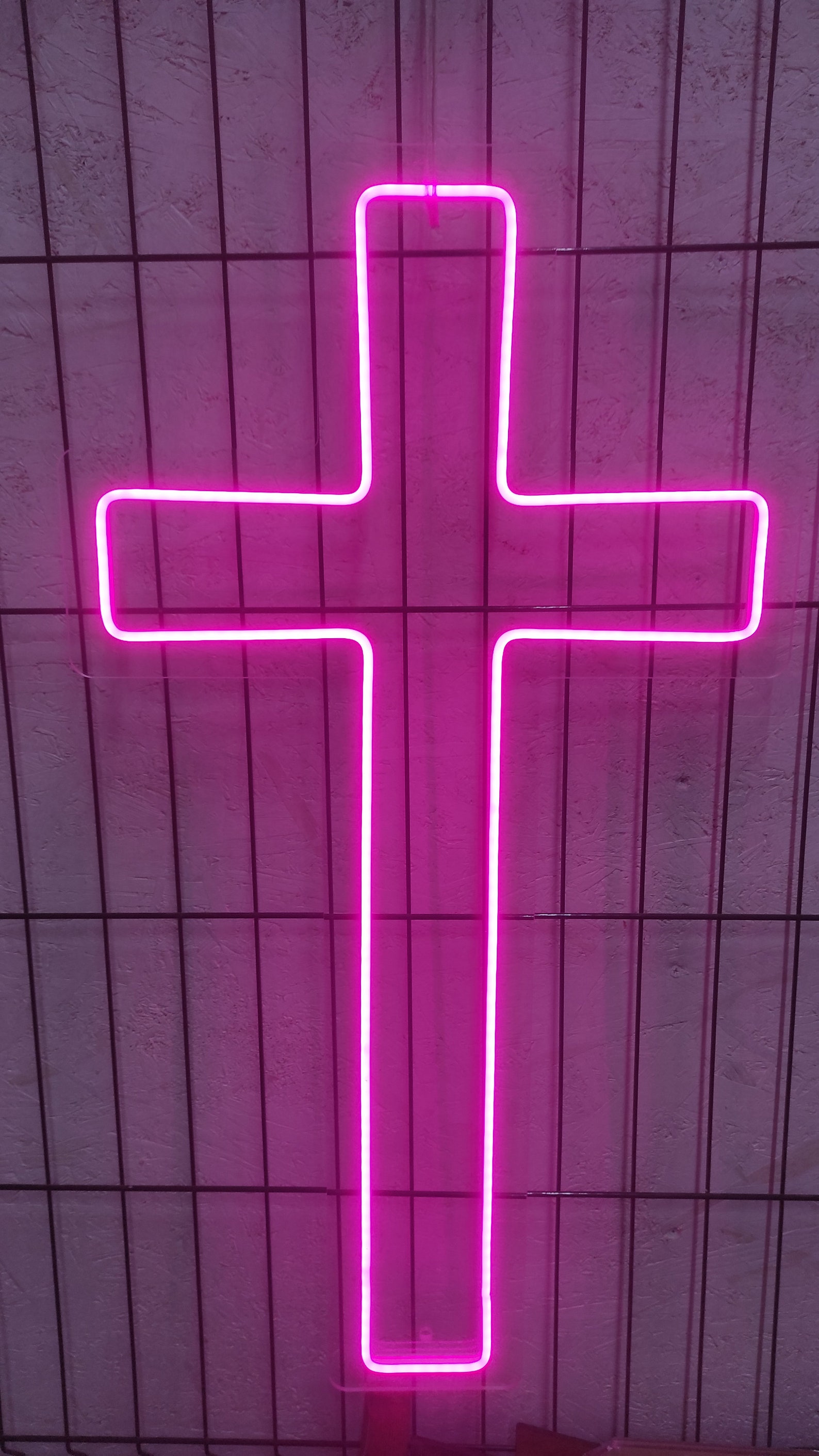 Cross Neon Sign, Cross Led Sign, Cross Neon Light, Christian Neon ...