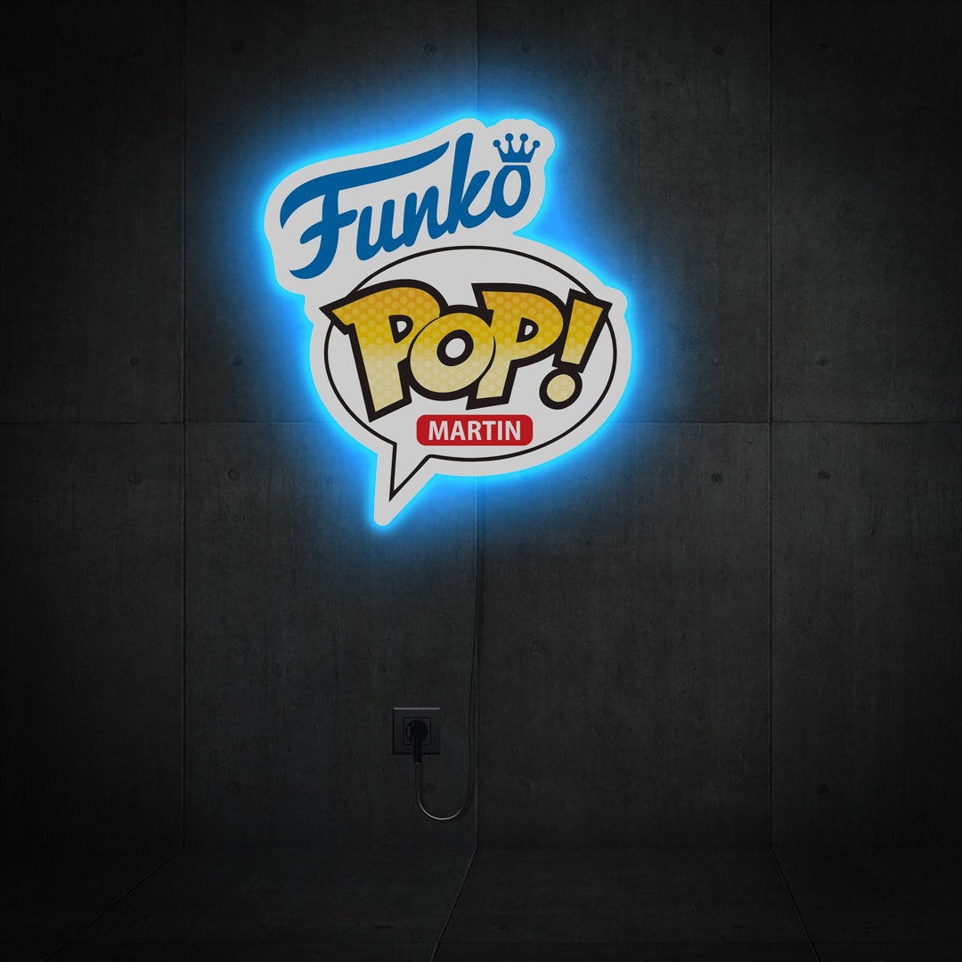 Funko Pop Logo Light, Funko Pop Led Sign, Funko Pop Neon Sign, Funko ...