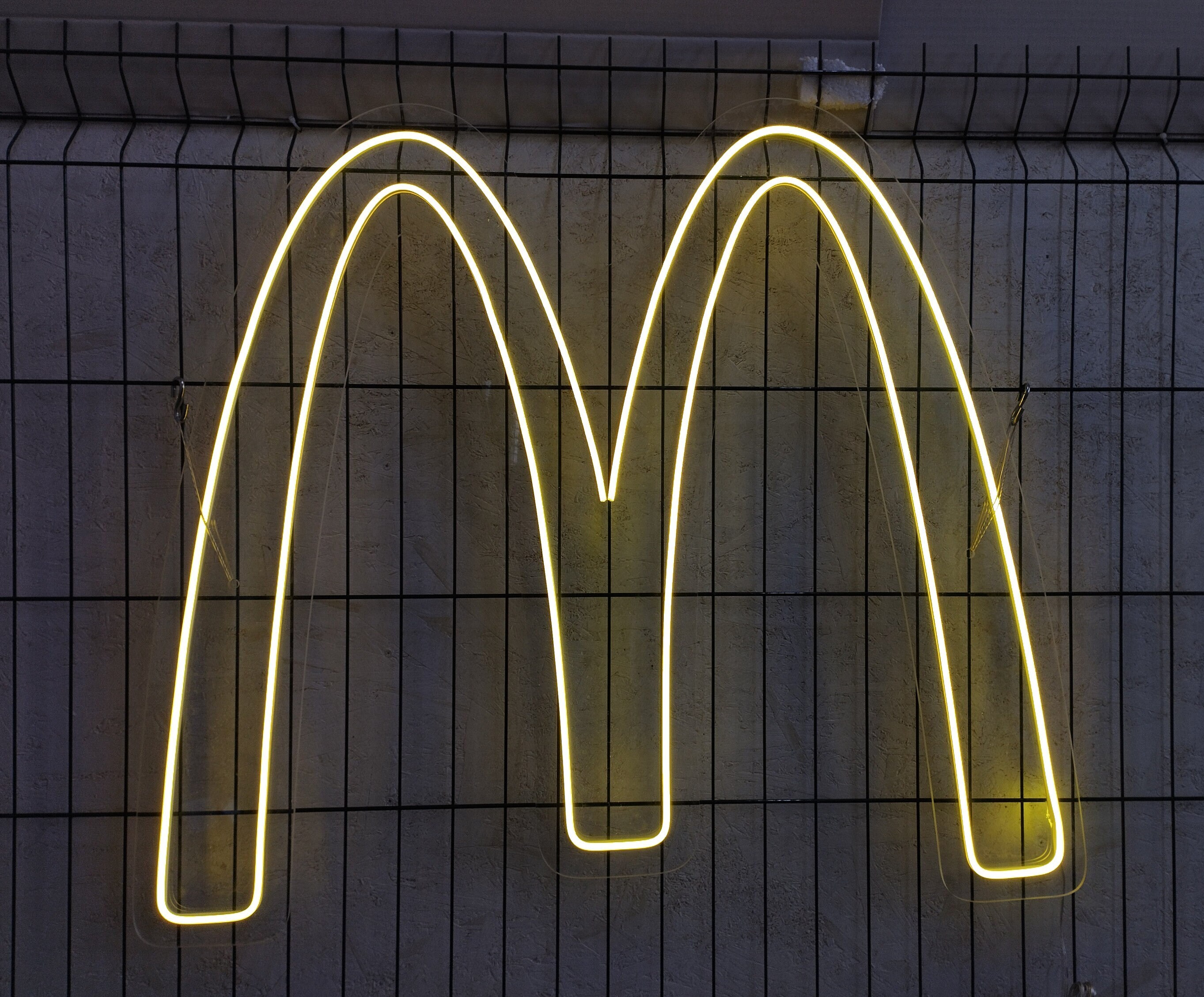 Mcdonald's Neon Sign, Fast Food Neon Sign, Restaurant Neon Sign ...