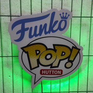 Funko Pop Logo Light, Funko Pop Led Sign, Funko Pop Neon Sign, Funko ...