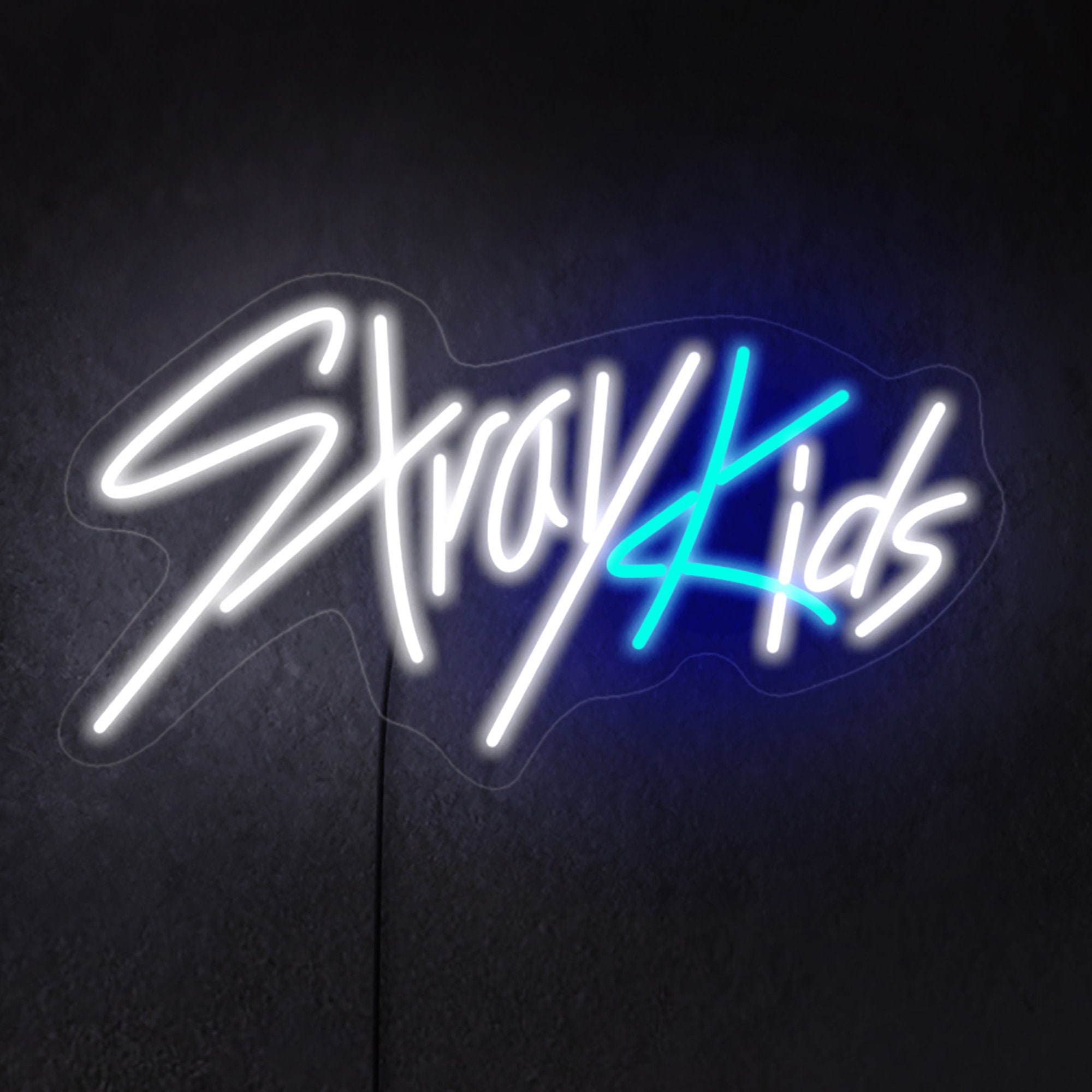 Stray Kids Neon Sign, Stray Kids Led, Stray Kids Logo, Kpop Neon Sign ...