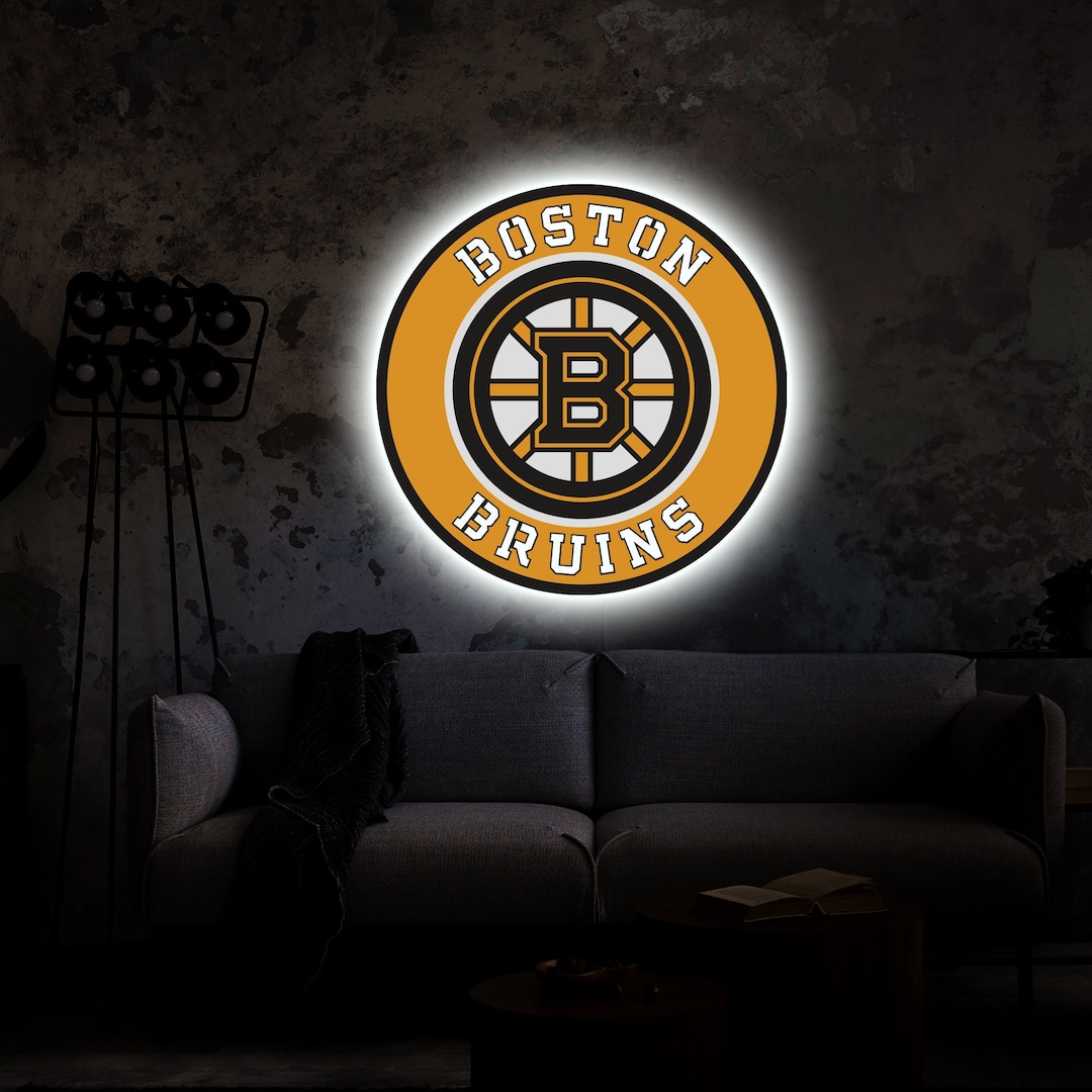 Boston Bruins Neon Sign, Boston Bruins Sign, Boston Bruins Led Sign ...
